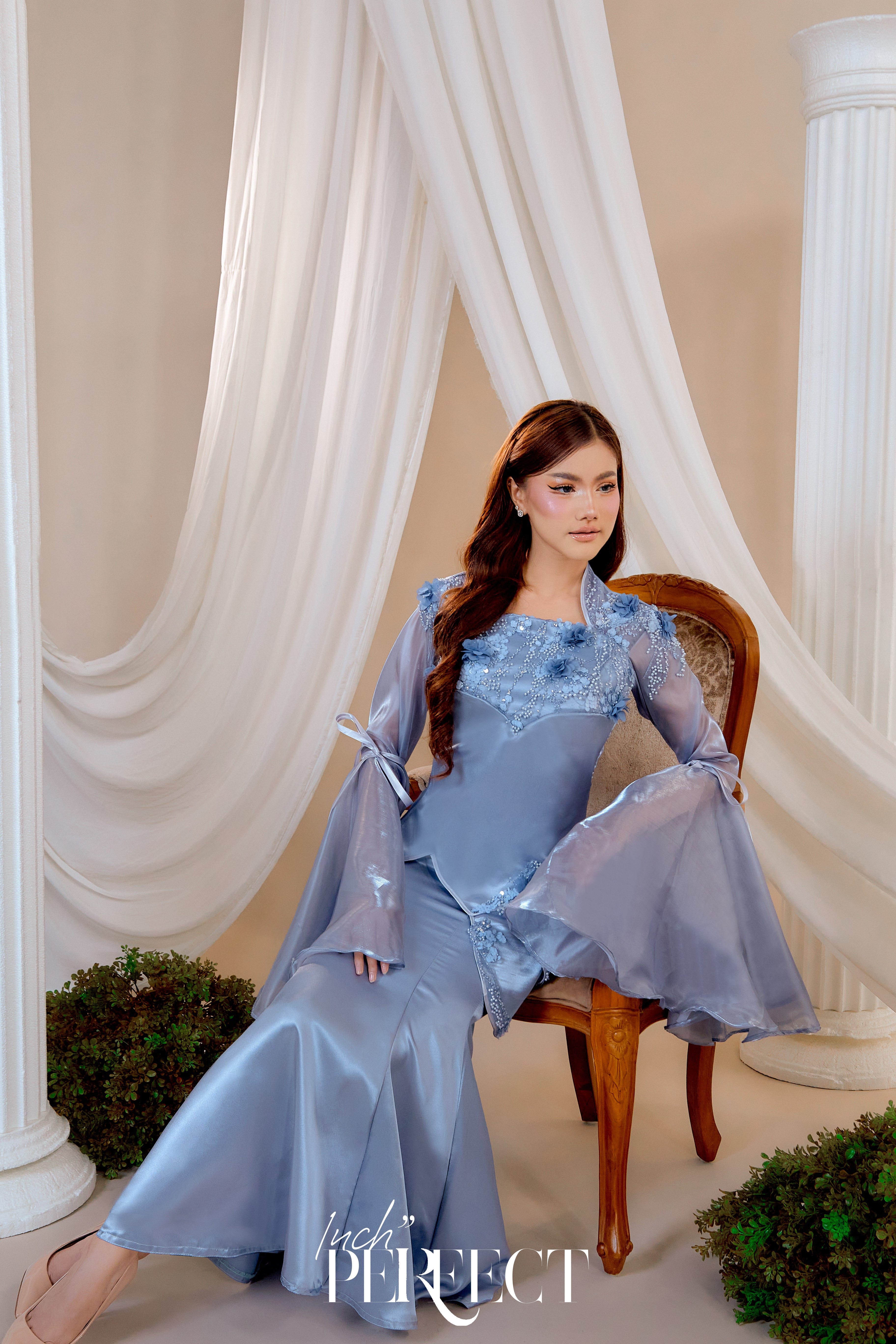BACKORDER Lady Erika Set (Ash Blue) BATCH 2-28/4 – Inch Perfect